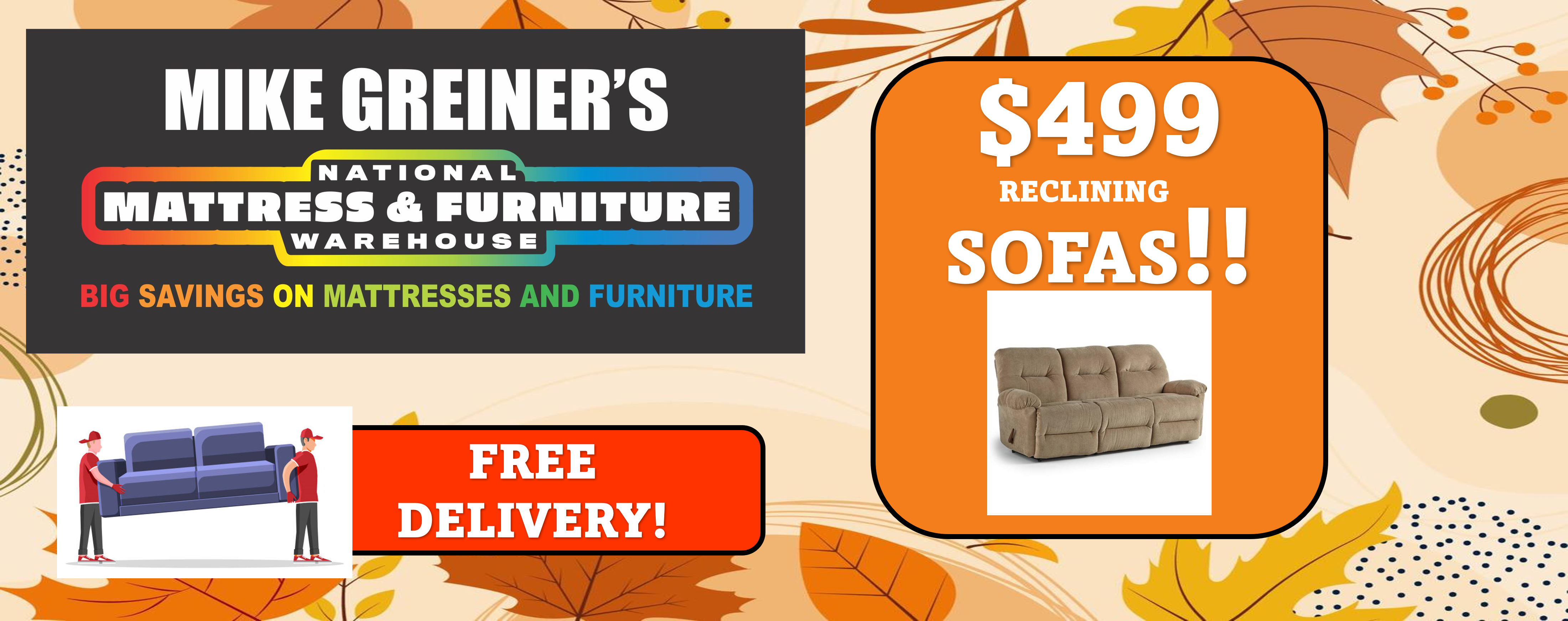 Mike Greiner's Furniture And Mattress Warehouse | Columbus Nebraska ...